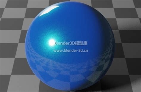 蓝色油漆车漆喷漆涂装贴图 Blender材质球纹理贴图模型下载 Blender3d模型库