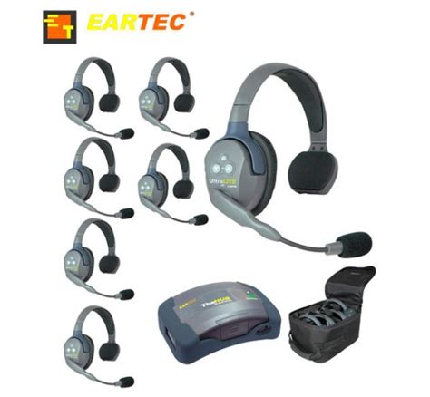 Eartec Hub7s Ultralite 7 Person Hub Intercom System Dalite