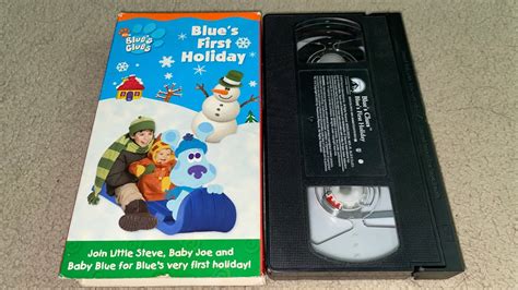 Opening To Blues Clues Blues First Holiday 2003 Vhs Youtube