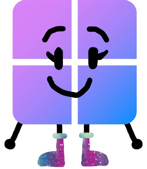Bfb Windows 12 Wearing Galaxy Boots By Sextothepowerpointer On Deviantart