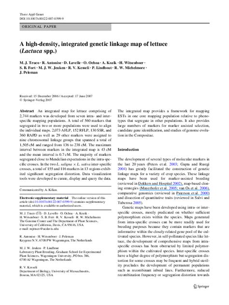 Pdf A High Density Integrated Genetic Linkage Map Of Soybean And The Development Of A 1536