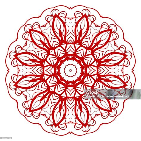 아름 다운 환상의 꽃 장식입니다 완벽 한 아트 데코 패턴입니다 벡터 일러스트 레이 션 디자인 벽지 초대 기호에 대 한 0명에 대한 스톡 벡터 아트 및 기타 이미지 Istock