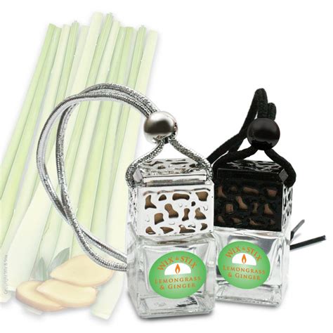 Lemongrass And Ginger Car Diffuser Wixandstix