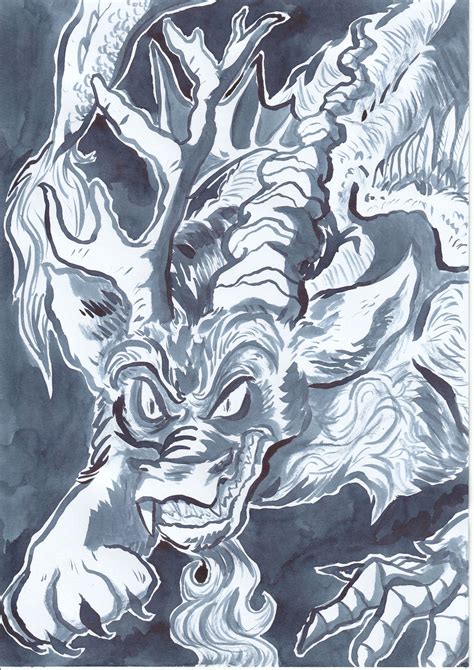 Mlp G4 Discord Ink Art By Delfinaluther On Deviantart