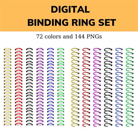 Digital Binder Rings For Planners And Digital Notebooks Goodnotes