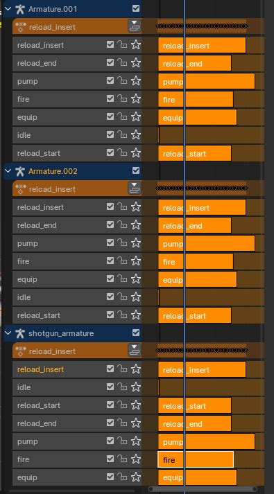 Blender Scene With Multiple Armatures Sharing The Same Actions Does Not Work In Godot Help