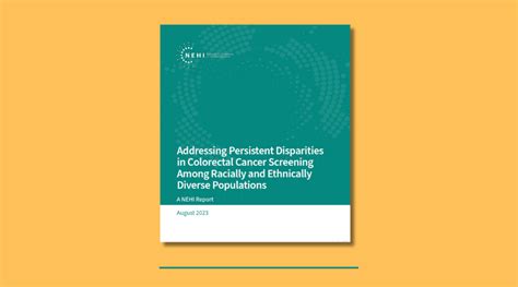Addressing Persistent Disparities In Colorectal Cancer Screening Among Racially And Ethnically