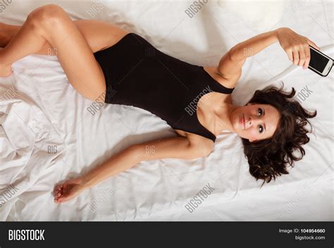 Sexy Lazy Girl Lying Image Photo Free Trial Bigstock