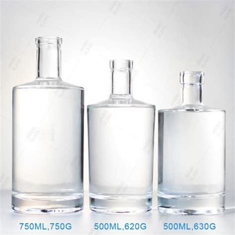 Customize Spirits Mini Glass Bottle Shape Wholesale Jingbo Glass Bottle