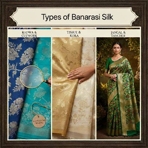 Types Of Banarasi Silk Heritage Weaves