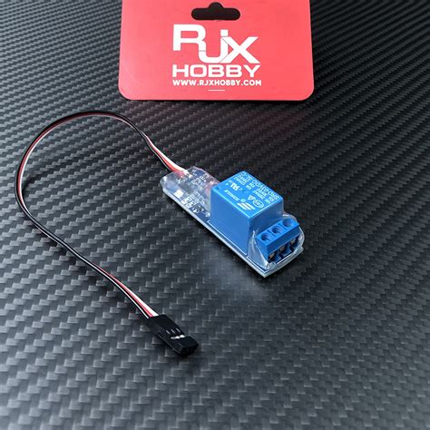 Rjx 1pcs Rc Pwm Electronic Relay Switch For Airplane Diy Model