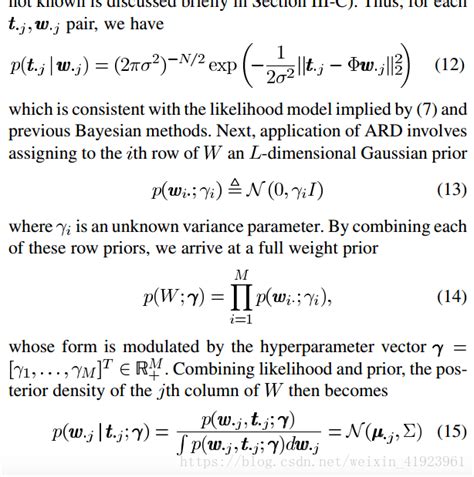 稀疏贝叶斯学习【sparse Bayesian Learning】an Empirical Bayesian Strategy For Solving The Sim Csdn博客