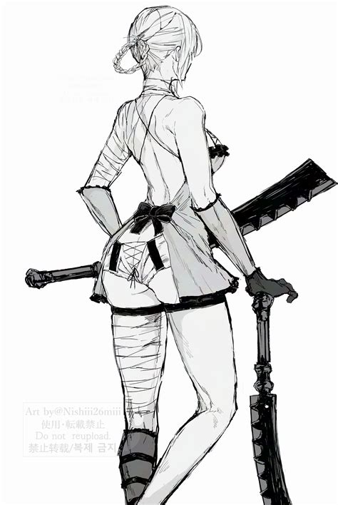 Kaine Nier Drawn By Nishiii Miii Danbooru