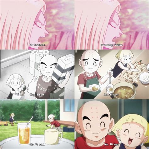 Android 18 Krillin And Marron Krillin And 18 Android 18 And Krillin