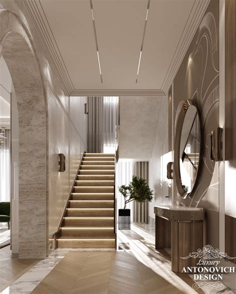 Проект частного дома в современном стиле ⋆ Элитный дизайн интерьера в Астане Антонович Дизайн