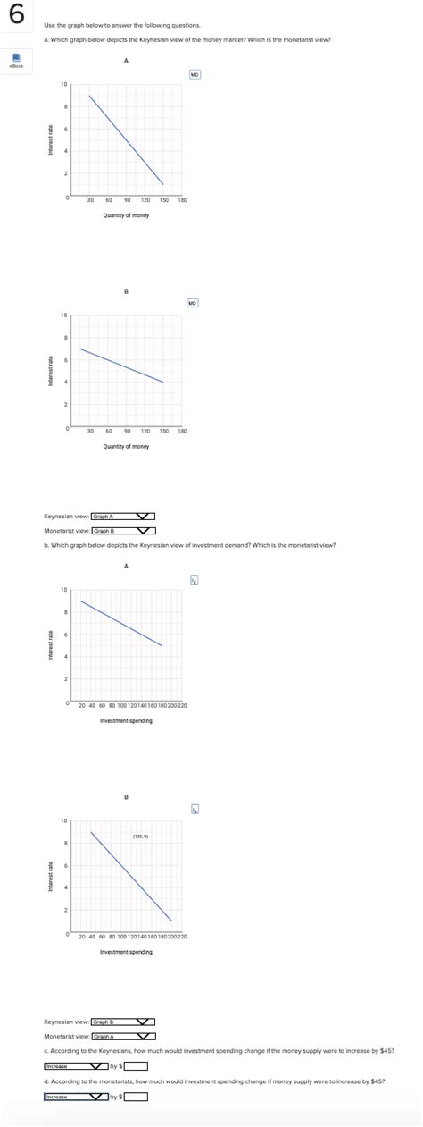 Solved 6 Use The Graph Below To Answer The Following Questions A Which 1 Answer