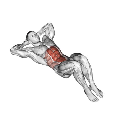 Crunch Abdos Exercice Abdominaux Body Burn