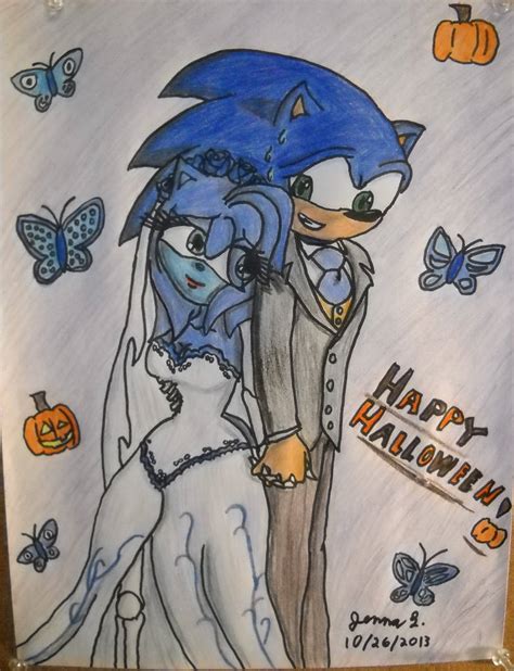 Corpse Bride Emily And Victor Sonic And Amy By Midnightfire1222 On Deviantart