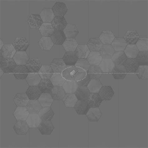 Hexagonal Tile Texture Seamless 18111