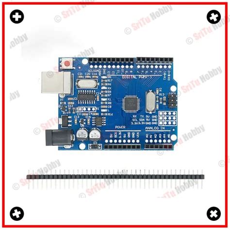 Arduino Compatible R3 Atmega328p Arduino Uno Board Smd With Cable Sritu Hobby