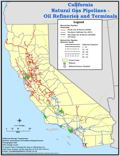 California Pipeline Map Corenergy Infrastructure Trust Energy