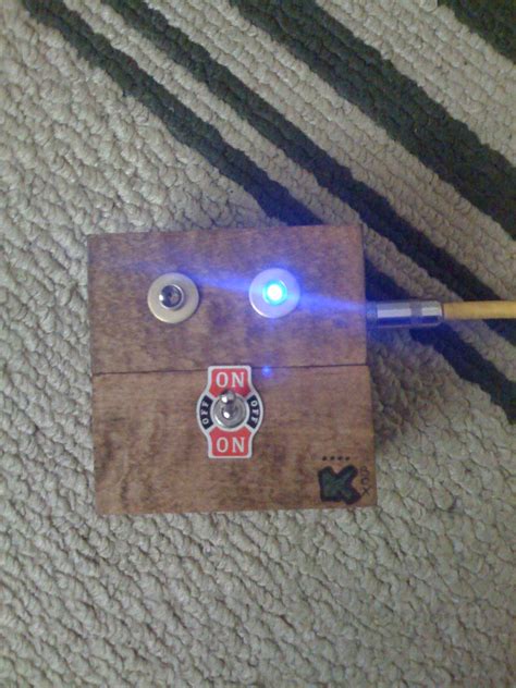 Retro Wooden Guitar A B Switch Box Trybotics