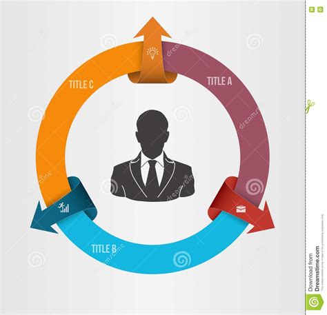 Infographic Template Data Visualization Stock Illustration