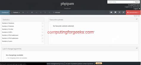 How To Install PhpIPAM On Ubuntu 22 04 20 04 18 04 ComputingForGeeks