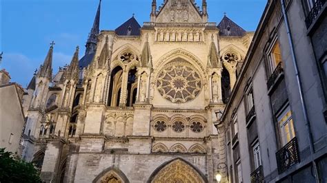 France Champagne Wine Region City Reims Evening Walk Youtube