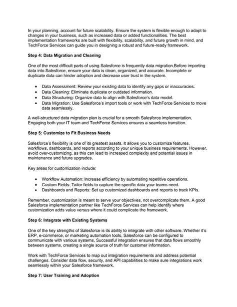 Salesforce Implementation Customization Pdf