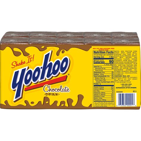 Buy Yoo Hoo Chocolate Drink 65 Fl Oz Boxes 10 Pack Online At Lowest