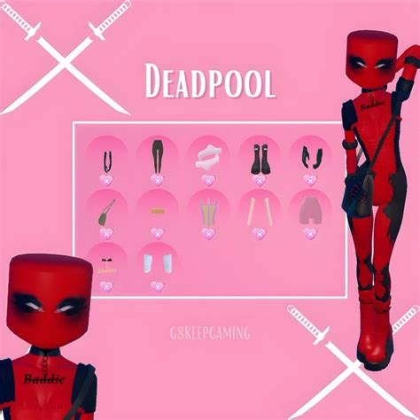 ⋆𐙚₊˚⊹♡ Deadpool Vestirse Para Impresionar Trajes Temáticos Juegos