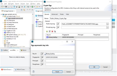Subkey In PGP Encryption MuleSoft Cryto Connector