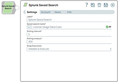 Splunk Saved Search