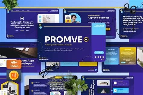 Promve Multipurpose Powerpoint Templates Шаблоны презентаций