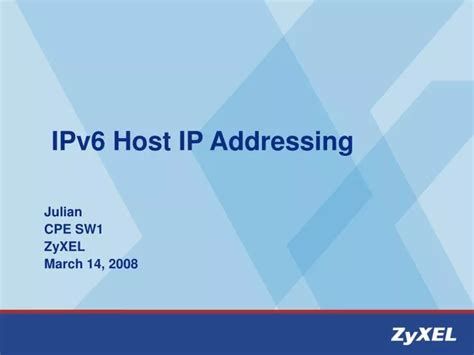 PPT IPv6 Host IP Addressing PowerPoint Presentation Free Download ID 3629340