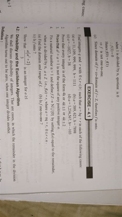 Prove That Every Integer Is Of The Form 4k Or 4k±1 Or 4k±2 3 Prove That