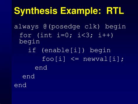 Ppt The Design Process Rtl Netlists And Verilog Powerpoint Presentation Id1313777