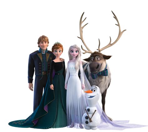 Anna Elsa Kristoff Olaf And Sven Png 5 By Jakeysamra On Deviantart