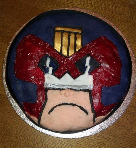 My Judge Dredd Cake Tastes As Good As Umpty Candy Cake Tasting