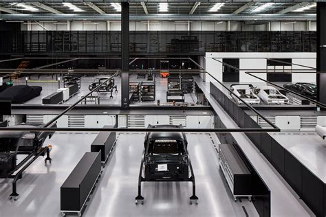 Most Architecture Creates Charge Cars Factory With Everything On Display