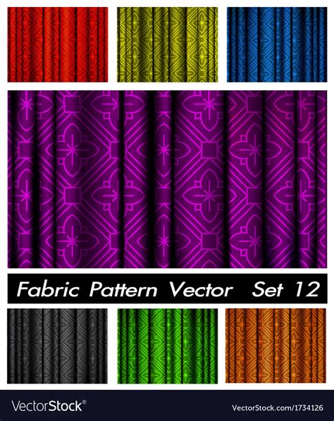 Blinds Fabric Pattern Wallpaper Royalty Free Vector Image
