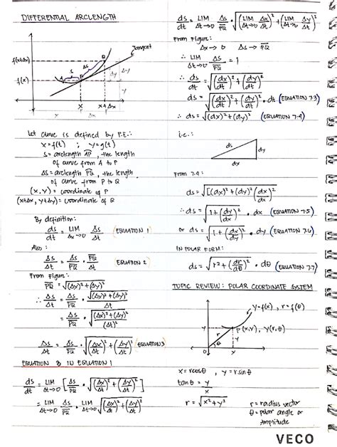 SOLUTION Differential Calculus Parametric Equation With Examples Studypool