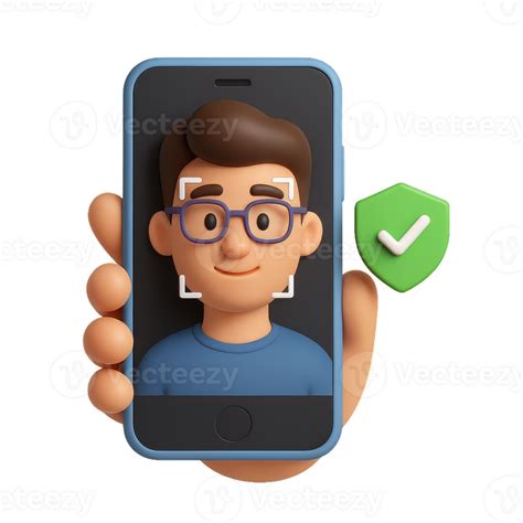 Simple Identity Verification Process With Mobile Technology 66570796 Png