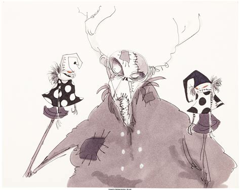 Tales From Weirdland Tim Burton Concept Art For The 1985 Disney