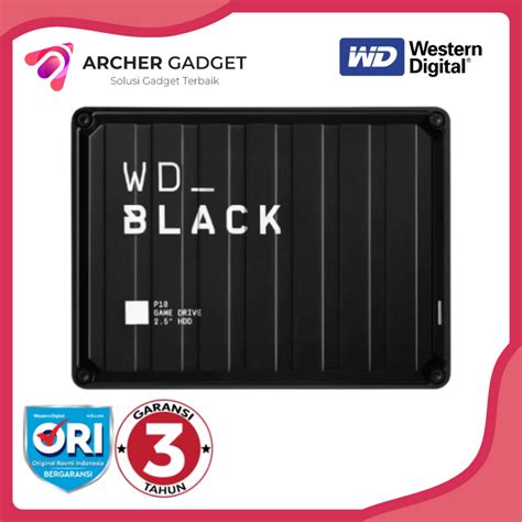 Jual Harddisk Hard Disk Hardisk HD External Eksternal Gaming 2TB 4TB TB WD Black P10 Game Drive