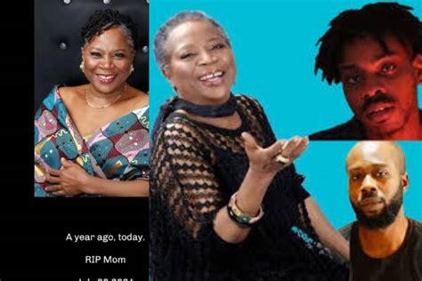 Tijani Ogunlende Pays Tribute To Mother Onyeka Onwenu A Year After Death