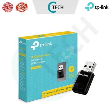 Tp Link Tl Wn N Mbps Mini Wireless N Usb Adapter Shopee Malaysia