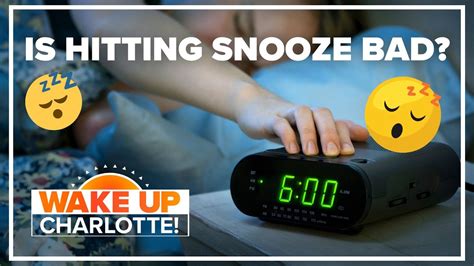 Is Hitting The Snooze Button Bad For You Wakeupclt To Go Youtube
