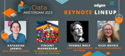 Pyladies Amsterdam On Linkedin Pydata Amsterdam Pdamsterdam2023